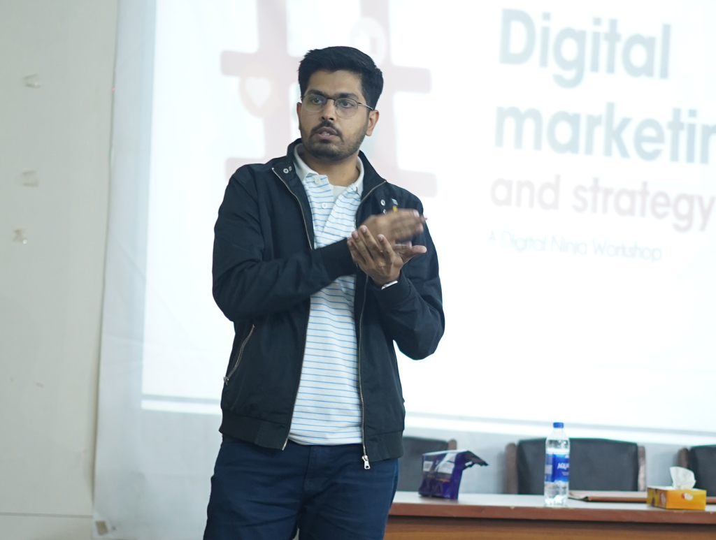 Digital Ninja visits Karachi University - Digital Eggheads
